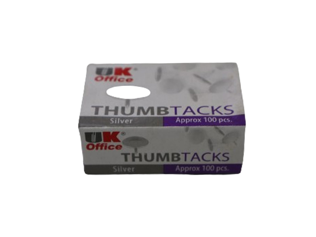 UK Thumbtacks TT100 Gold 100's | Office Warehouse, Inc.