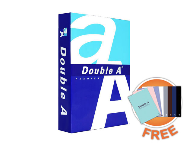 Double A Premium Copy Paper F4/Legal 80gsm/s24 500 pcs per ream ...