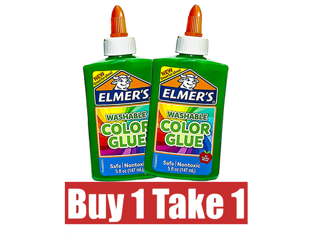 Elmer's Washable Color Glue Opaque Green Buy 1 Take 1 | Office ...