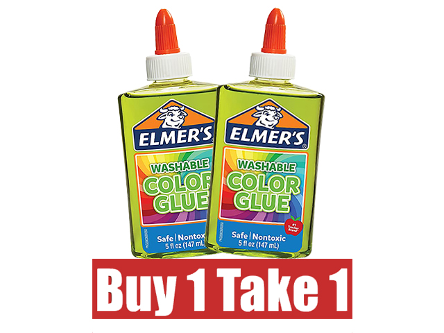 Elmer's Washable Color Glue Translucent Green Buy 1 Take 1 | Office ...