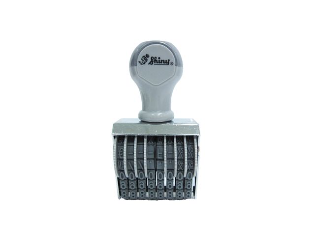 Shiny Numbering Stamp N-38 8 Digits 5mm | Office Warehouse, Inc.