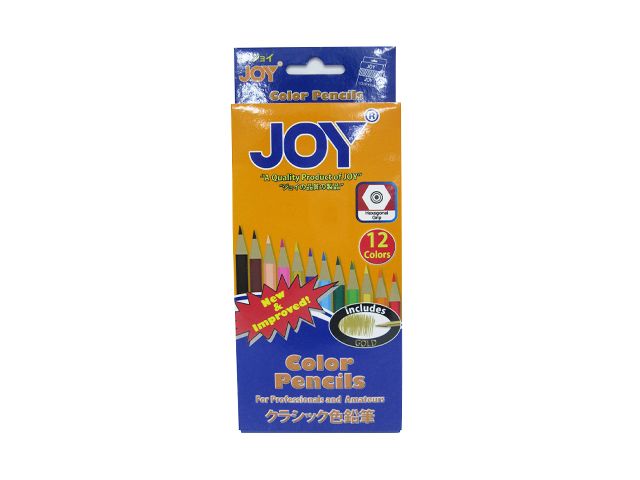 Joy Colored Pencils CLP12 12 Colors | Office Warehouse, Inc.