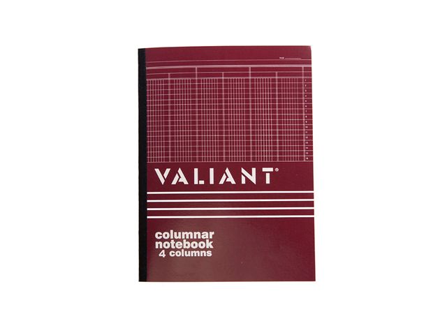 Valiant Columnar Book 4 Columns 50 Lvs 216x280mm | Office Warehouse, Inc.
