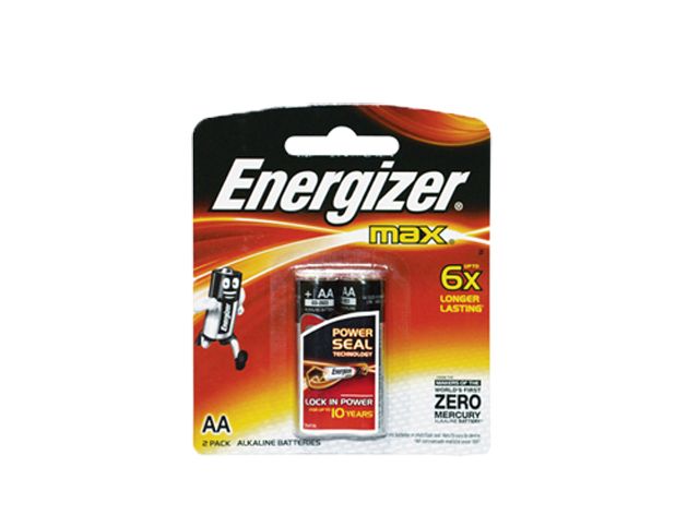 Energizer Battery E91/BP2 AA 2 pcs per pack | Office Warehouse, Inc.