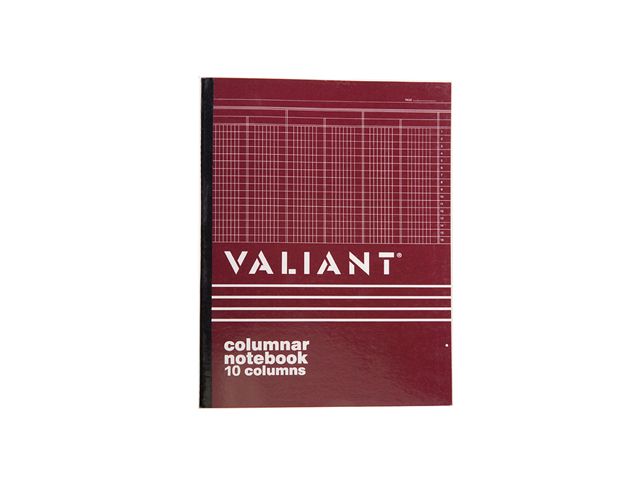 Valiant Columnar Book 10 Columns 50Lvs 216x280 | Office Warehouse, Inc.