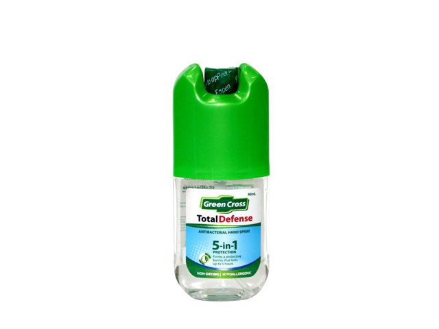 Green Cross TotalDefense Antibacterial Sanitizer 40ml | Office ...