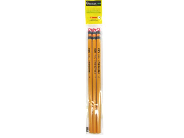 Mongol Trio Pencil #2 3s | Office Warehouse, Inc.