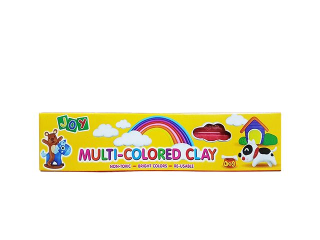 Joy Multi-Colored Clay CL013 120g | Office Warehouse, Inc.