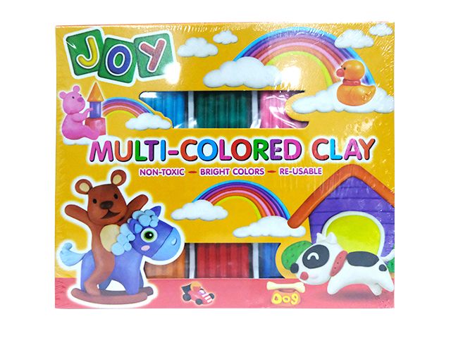 Joy Multi-Colored Clay SCL3010 10s | Office Warehouse, Inc.