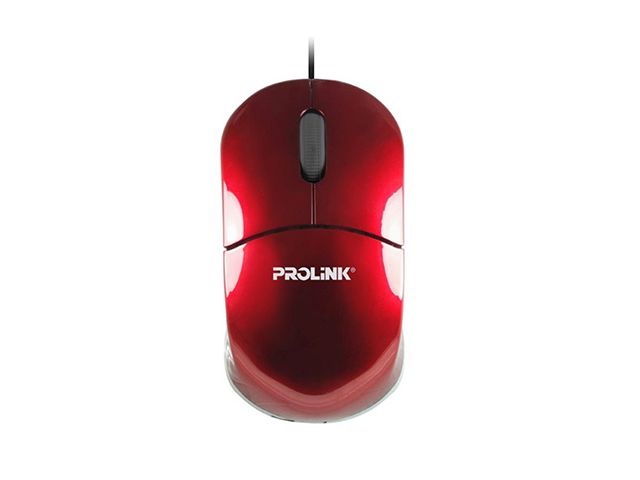 Prolink Mouse USB PMC1001 Red | Office Warehouse, Inc.