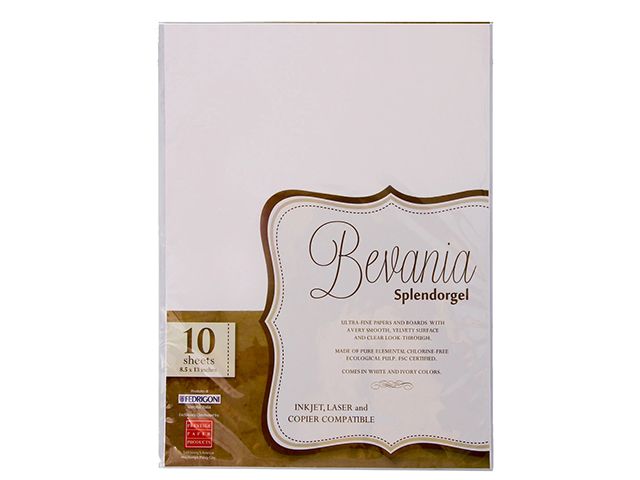 Prestige Bevania Splendorgel Specialty Paper White 270gsm LGL 10s ...