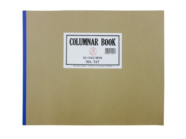 VECO Columnar Book 747 22 Columns | Office Warehouse, Inc.
