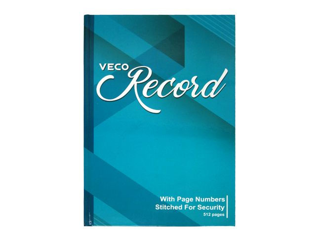 Veco Record Book 101 Stitched 208 Pages | Office Warehouse, Inc.