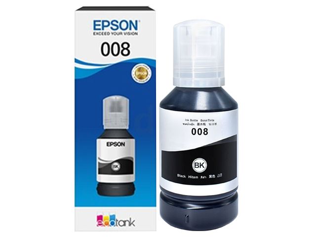 Epson 008 Ink Bottle C13T06G100 Black | Office Warehouse, Inc.